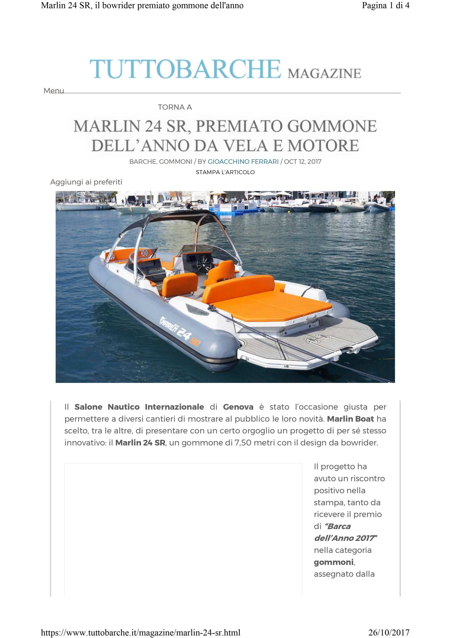 24SR-EFB-2 – Marlin Boat